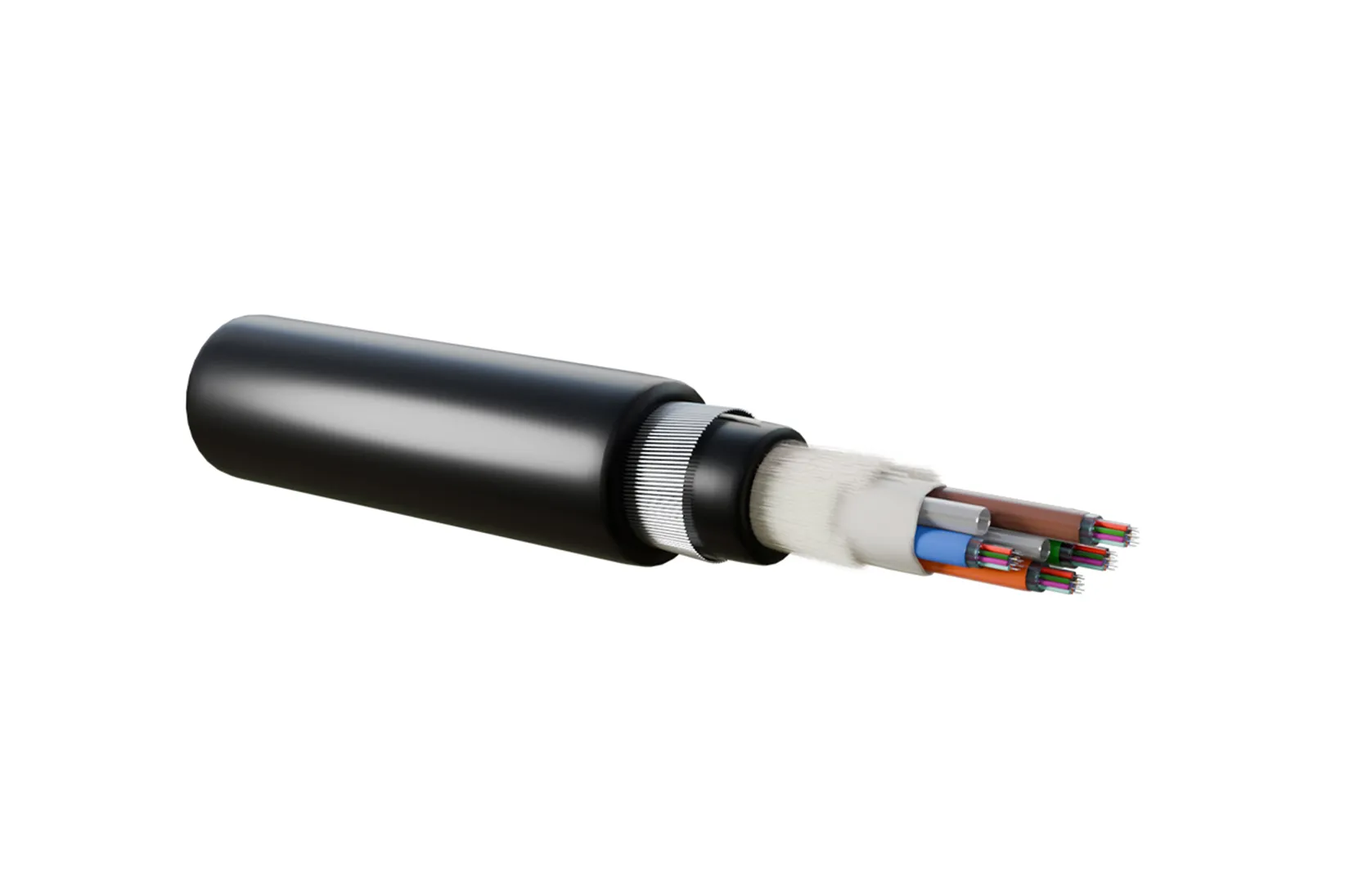 Multitube Cable with Glass Yarns SWA 7000N – LSZH-PE - barpa